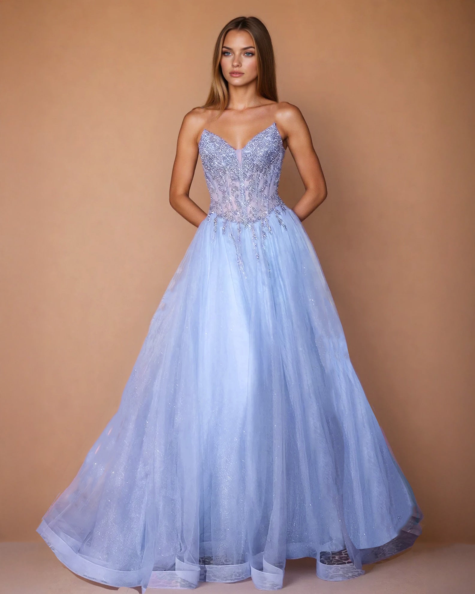 Rosalia Tulle Ball Gown – Miss Runway Boutique
